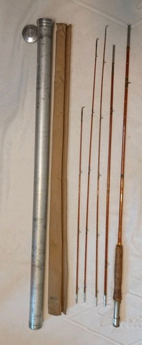Rare Wright & McGill Granger Model Favorite Bamboo Fly Rod Hard Case ...