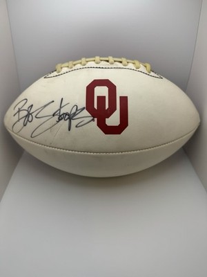 Bob Stoops Signed Oklahoma OU MLegend Autographed Sooners Logo Baden ...