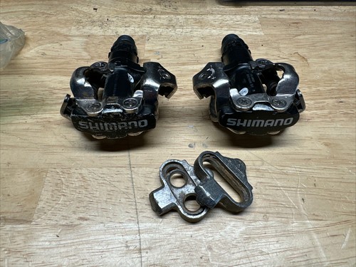 shimano pd-M-520 SPD Clipless pedals Mountain Gravel Bike | eBay