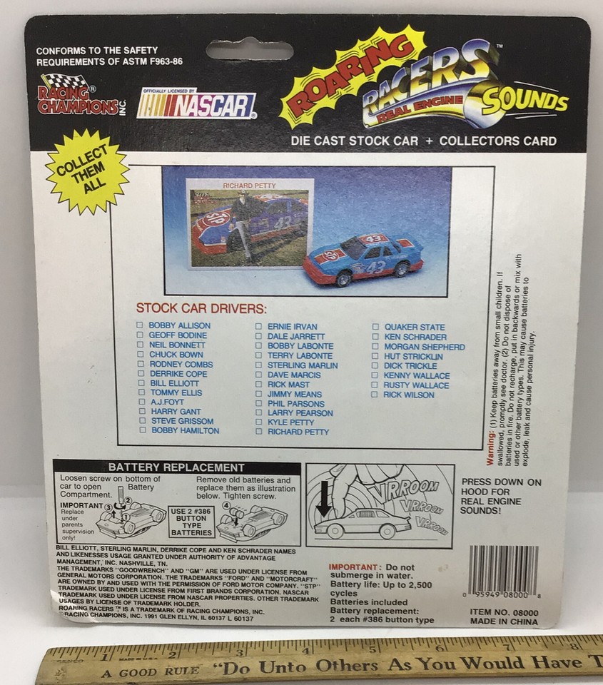 Racing Champions NASCAR Roaring Racers Tracy Leslie Sealed In Package ...