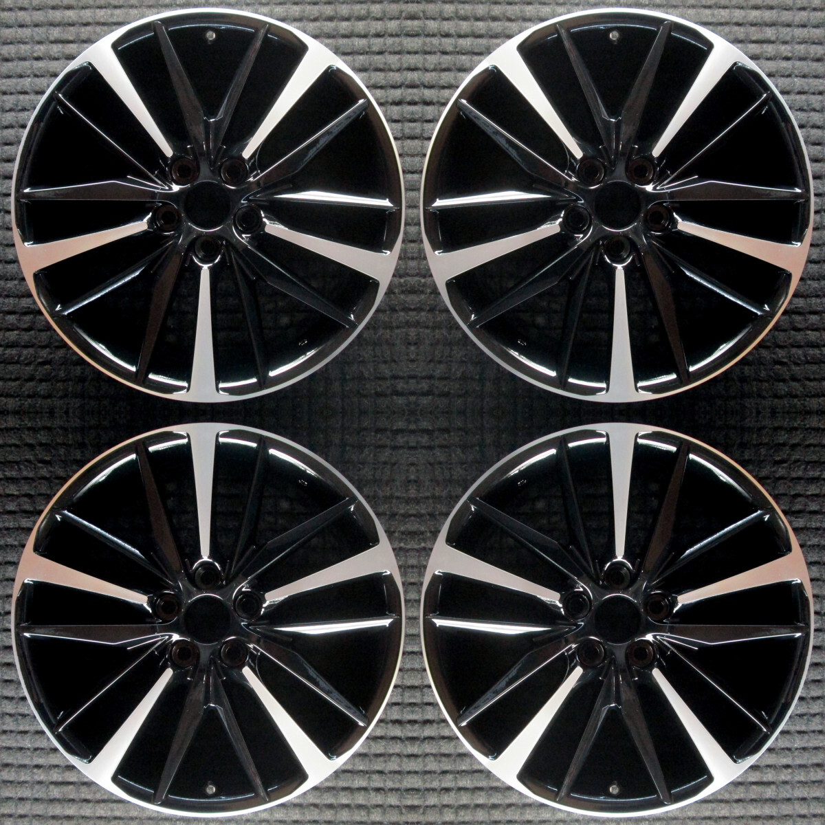 Toyota Camry Machined w/ Black Pockets 19" OEM Wheel Set 2018 to 2024 ...