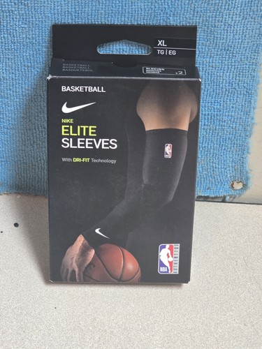 Nike NBA Elite Basketball Arm Sleeve Set NEW IN BOX * PURPLE * X-LARGE ...