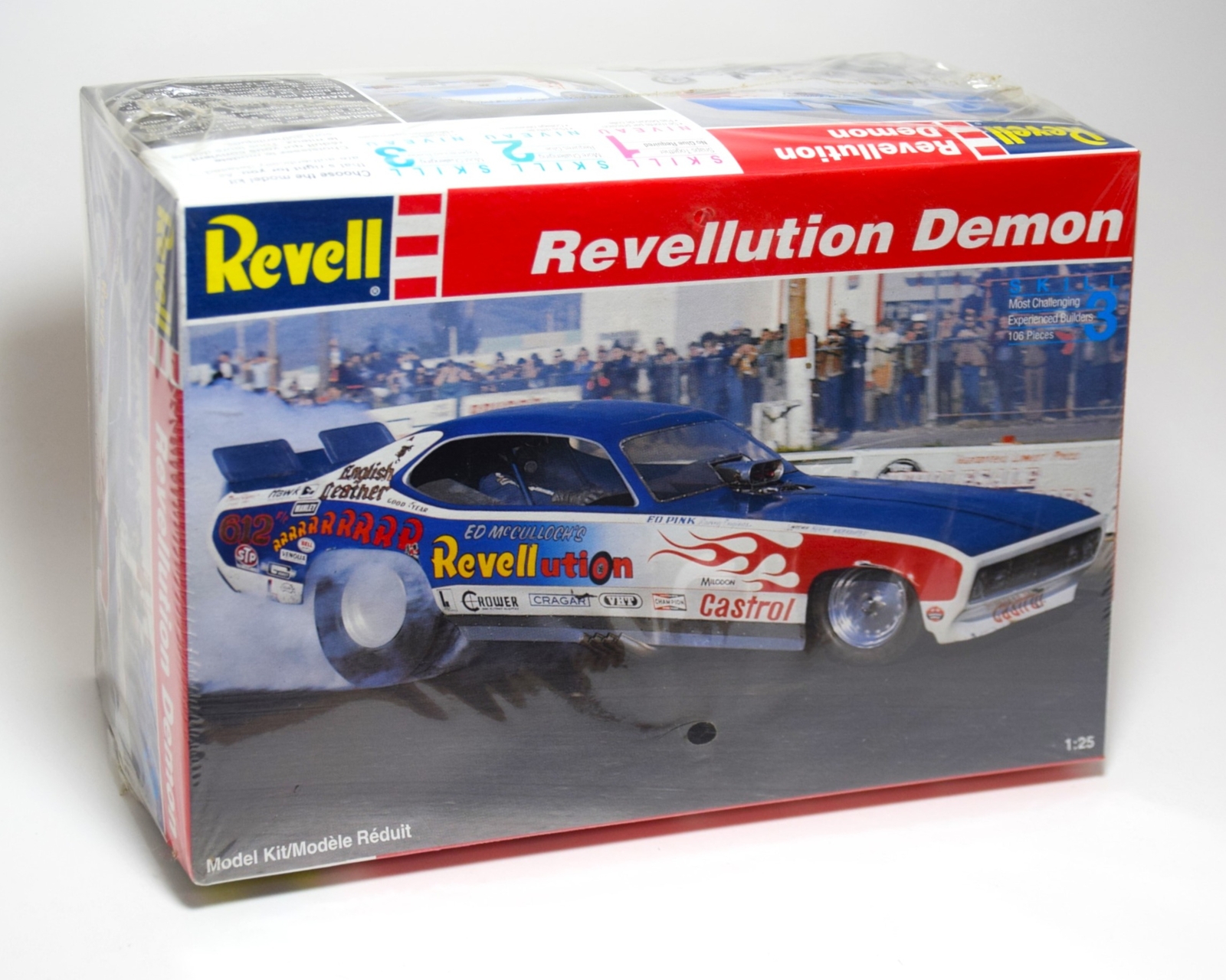Revell 7355 1/25 Scale Revellution Demon Funny Car Plastic Model Kit | eBay