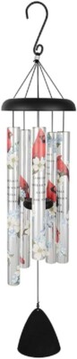 Carson Home Accents 36" Windchime "Cardinals Appear when Angels are ...