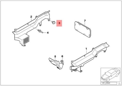 Genuine BMW 5Pcs. Plug Black ROLLS-ROYCE Hybrid M3 Z3 Roadster Z4 ...