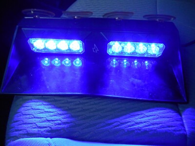 Ultra Bright Lightz BLUE/BLUE LED FLASHING light with 10+ modes and ...