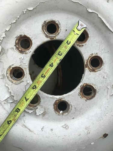 62 - 65 Early Ford 4000 Tractor 801 901 rear back wheel rim and tire | eBay