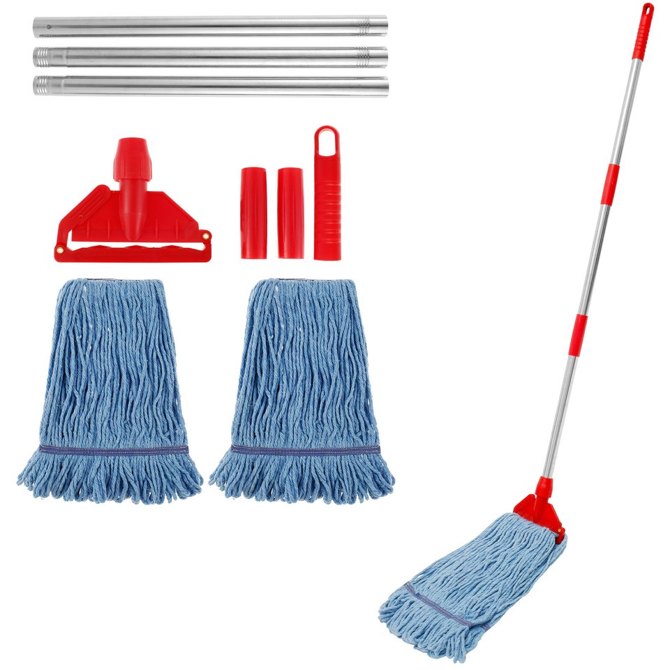 Commercial Mop for Floor Looped-End String Mop Heavy Duty Industrial ...