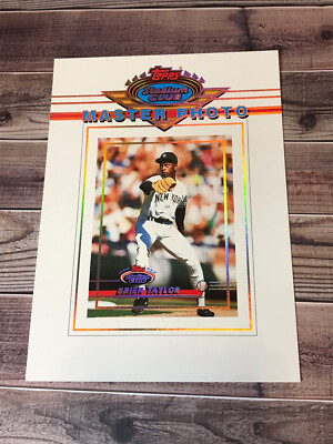 1993 Stadium Club 5x7 Master Photo Members Only Brien Taylor New York ...