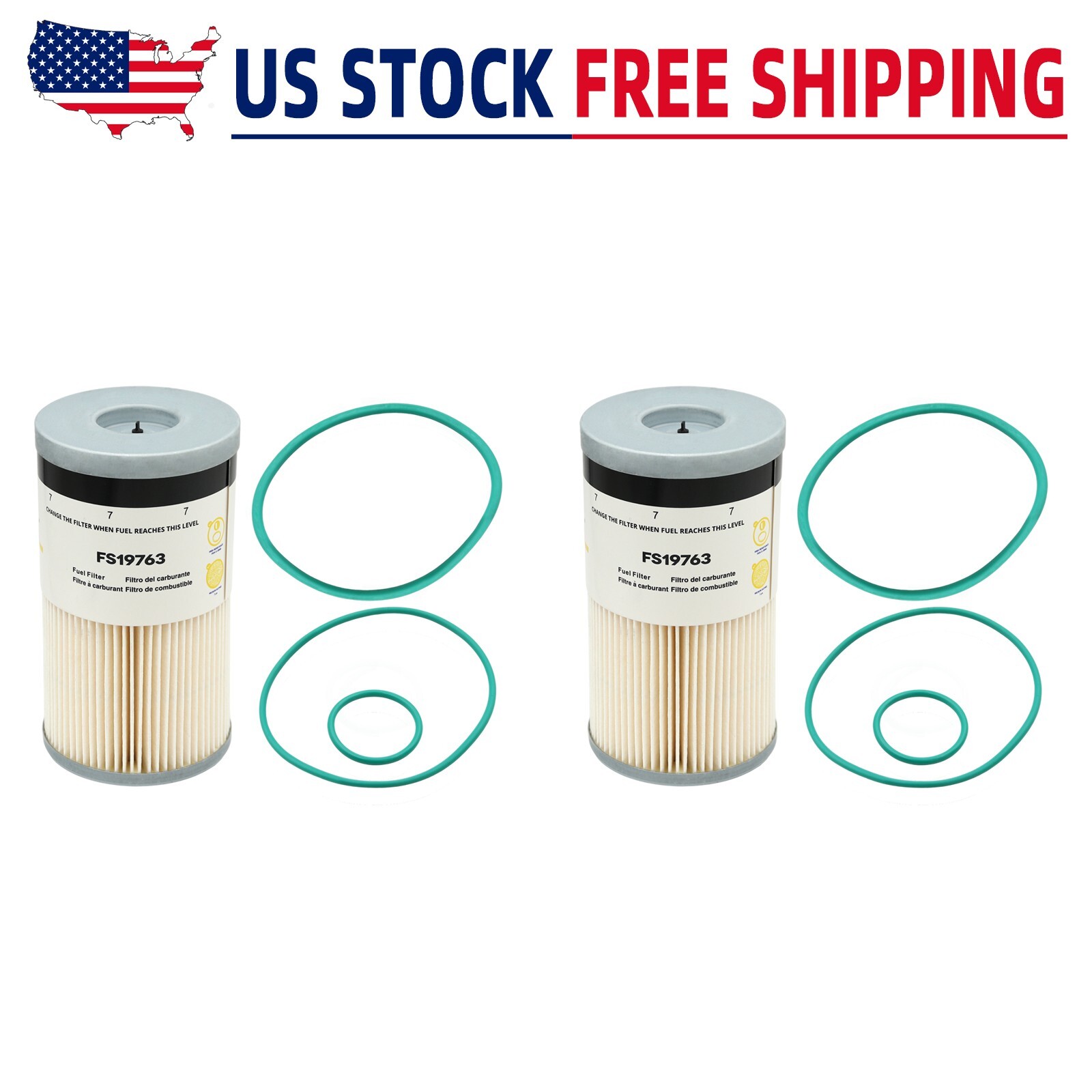 FLEETGUARD FS19763 - Fuel filter cross reference