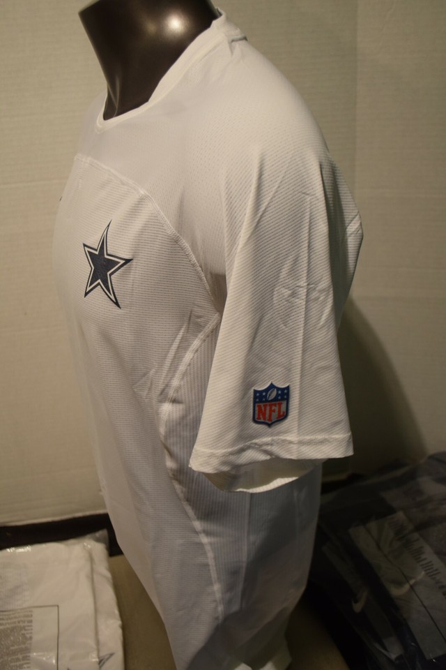 Dallas Cowboys NFL Nike On Field Compression Shirt Navy or White Large ...