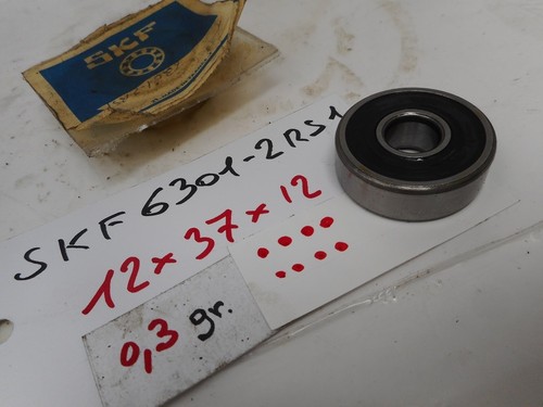 Roulement radial rigide à 1 couronne à billes Skf Ø 12 x 37 x 12 mm | eBay