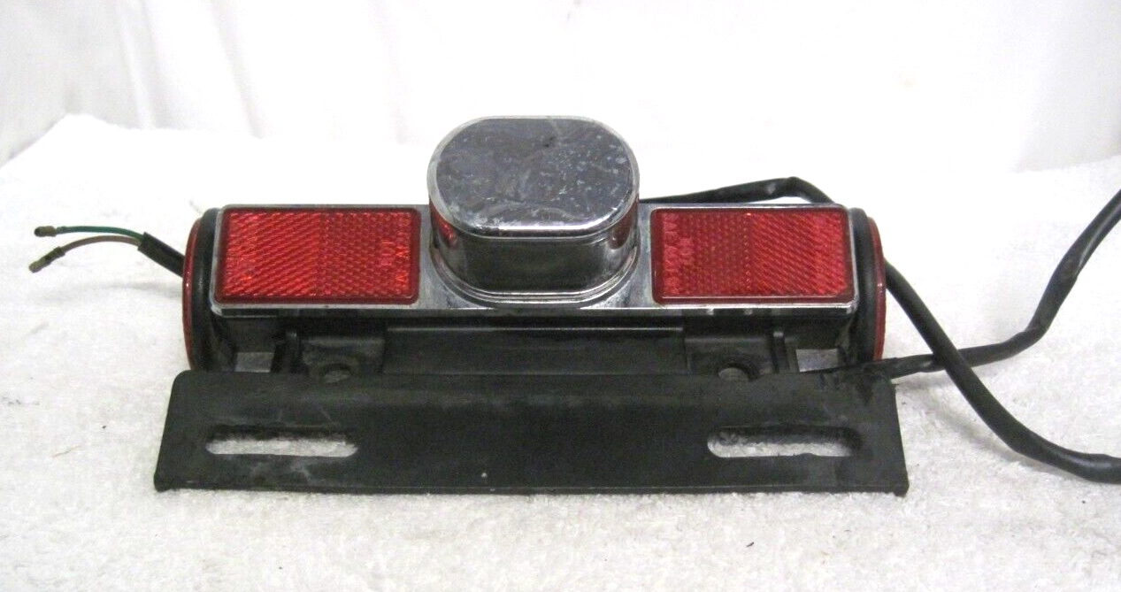 03 Honda Shadow VT600C Rear License Plate Mount Bracket Light 33720-MZ8 ...