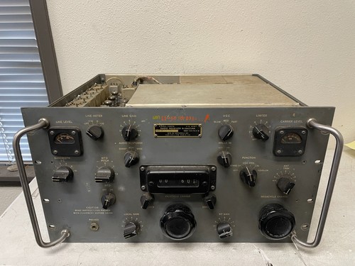 Vintage Collins R-390/URR Tube Receiver Radio Serial #4376 Military ...