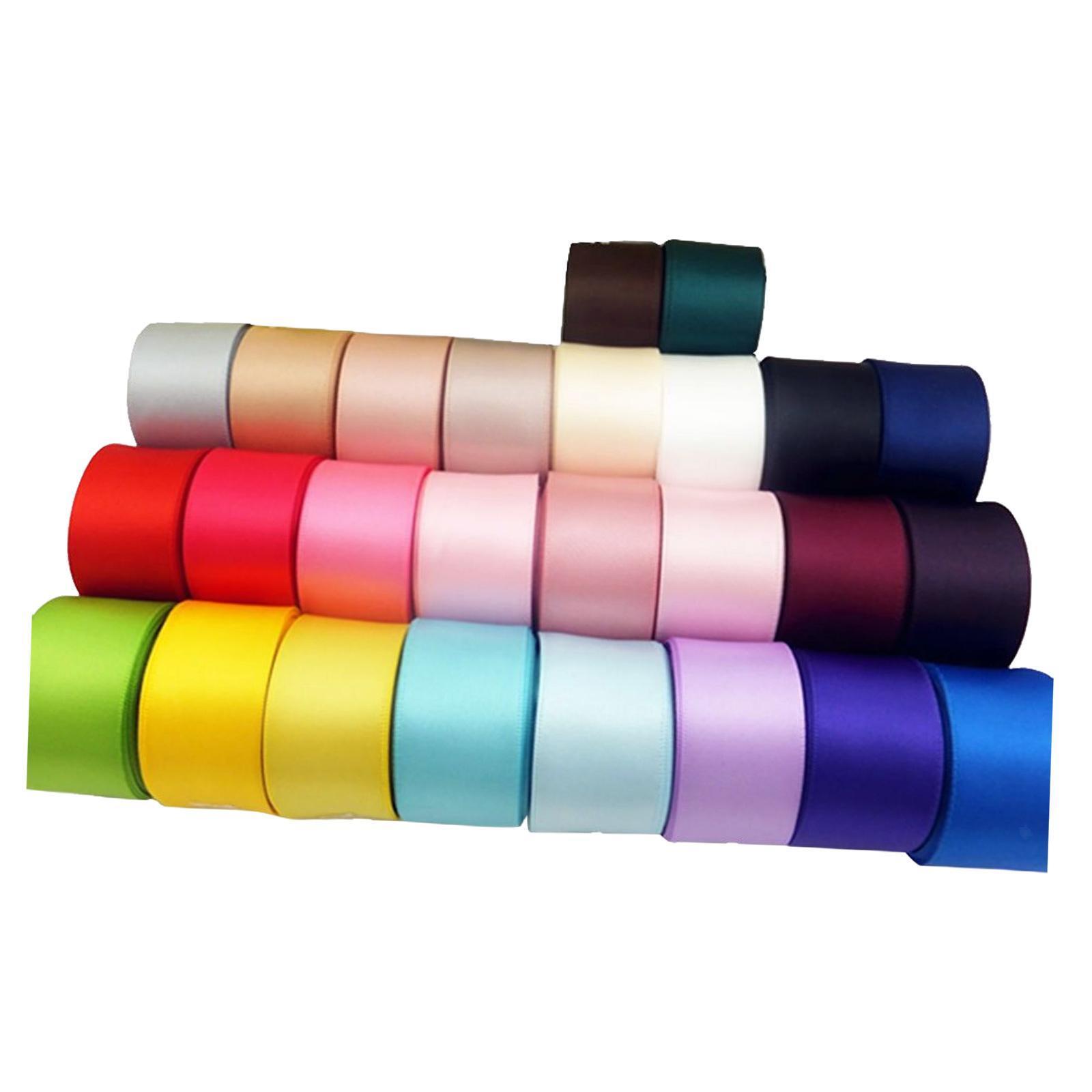 26 Yards 25mm/" Wide Satin Ribbon Multi Wedding Party | eBay