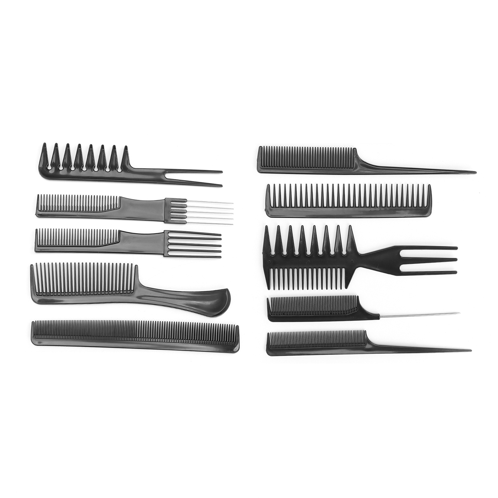 10pcs Professional Hair Styling Comb Set Salon Hairdressing Combs Set ...