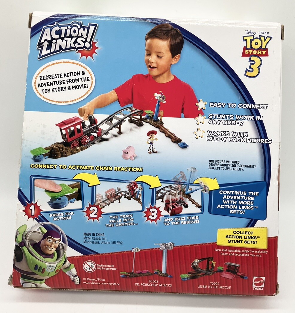 Toy Story 3 Action Links Buzz Saves the Train New Open Box 🔥🔥🔥 | eBay