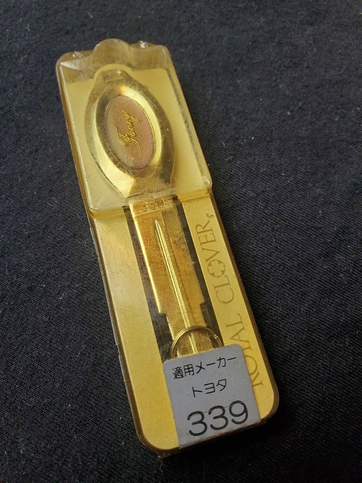 Royal Clover Fancy Silver M339 Key Toyota | eBay