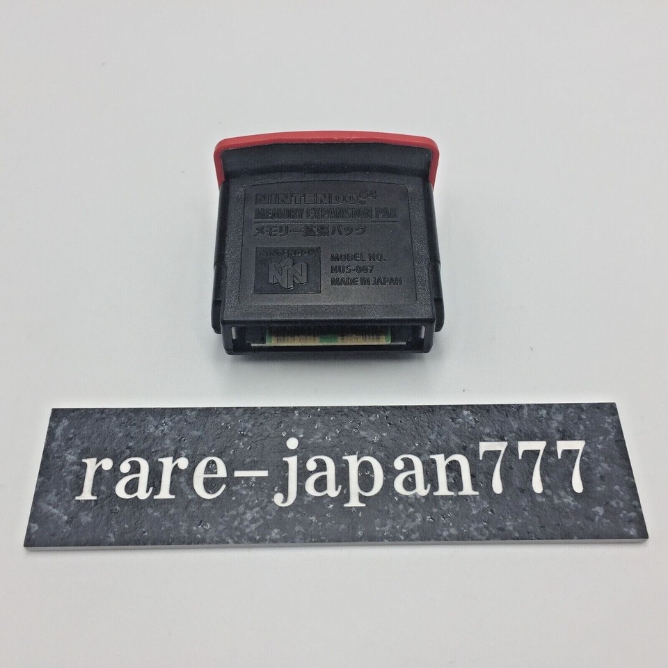 Nintendo 64 Expansion Pak Official N64 Memory Pack OEM Original cleaned ...