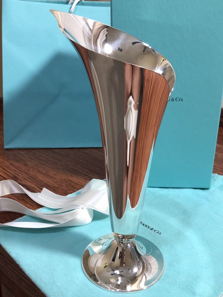 Authentic 1950's Tiffany & Co. Sterling Silver Abstract Calla Lilly ...