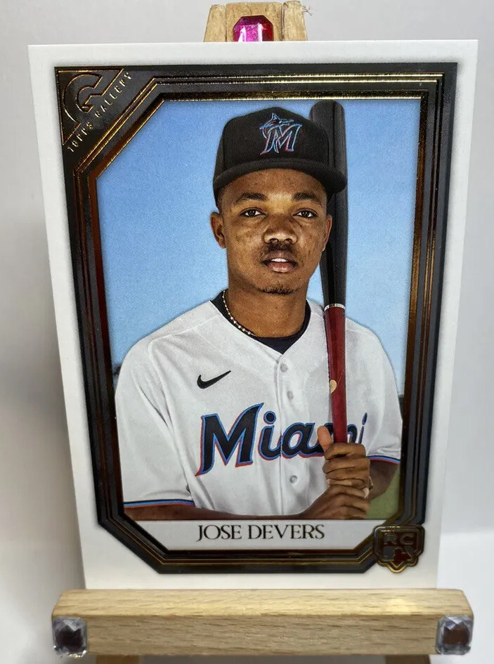 JOSE DEVERS 2021 Topps Gallery Baseball #79 Rookie RC Miami Marlins | eBay