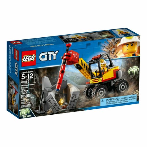 60185 MINING POWER SPLITTER lego set LEGOS city town NEW miners tractor ...