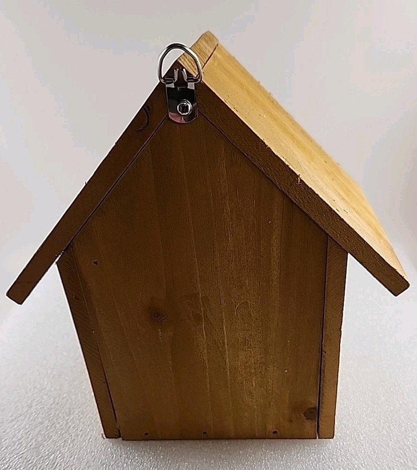Cestari Bee House Attract And Protect Bees Wooden Bee House With Hook To Hang | eBay