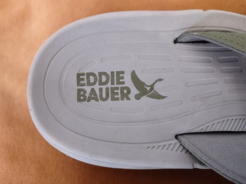 Eddie Bauer Grey Womens Sandals Flip Flops Size 8 Summer Beach Pool ...