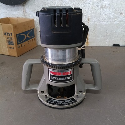 Porter Cable Router 75182 Variable Speed Production Motor USA Heavy ...