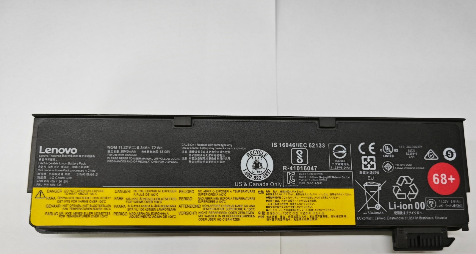 Genuine T440s T450 T450s Battery ForThinkpad T440 T550 T560 T460 L450 ...