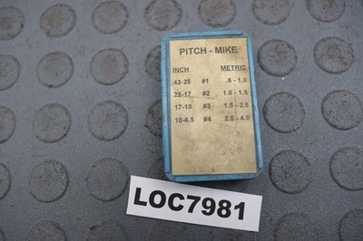 Micrometers - Thread Pitch Micrometer