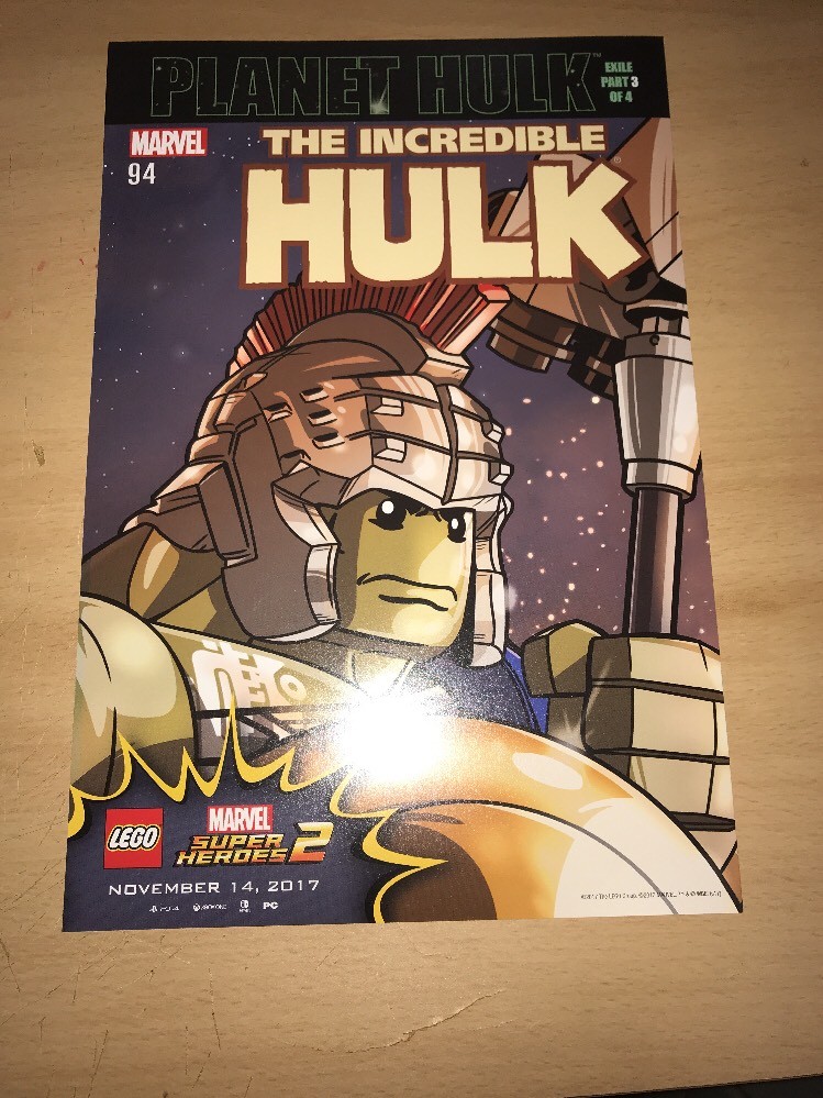 Lego Marvel Super Heroes Comic Covers