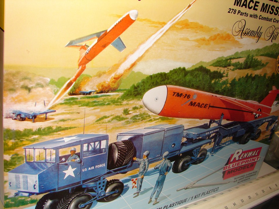2012 ~ Renwal (Revell SSP) ~ TERACRUZER with MACE MISSILE ~ *FREE USA ...