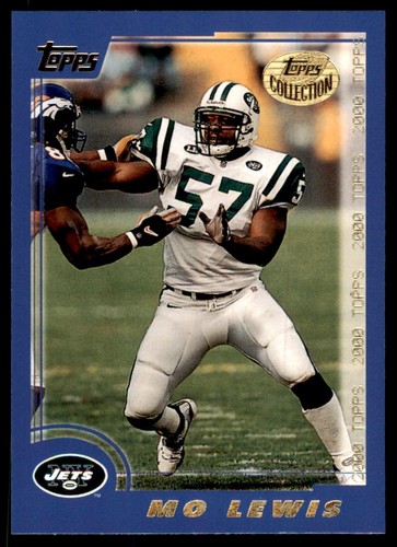 2000 TOPPS COLLECTION MO LEWIS NEW YORK JETS #189 | eBay