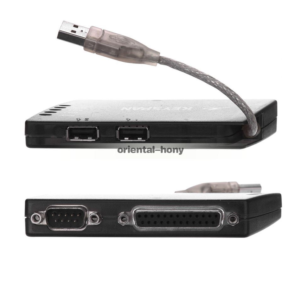 Keyspan UPR-112 USB to COM printer adapter Parallel Port, Serial + USB ...