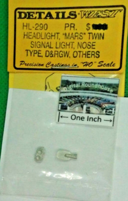 Details West HO #290 HEADLIGHT: "MARS" TWIN SIGNAL LIGHT - Details ...