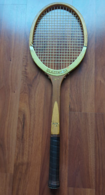 Vintage Slazenger Challenge No. 1 Wood Tennis Light 4 1/2 Inch Racquet ...