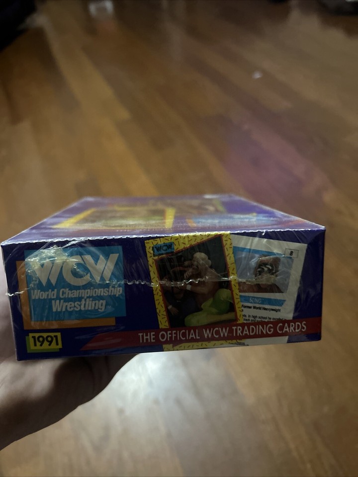 1991 Impel WCW World Championship Wrestling Trading Cards Wax Box New ...