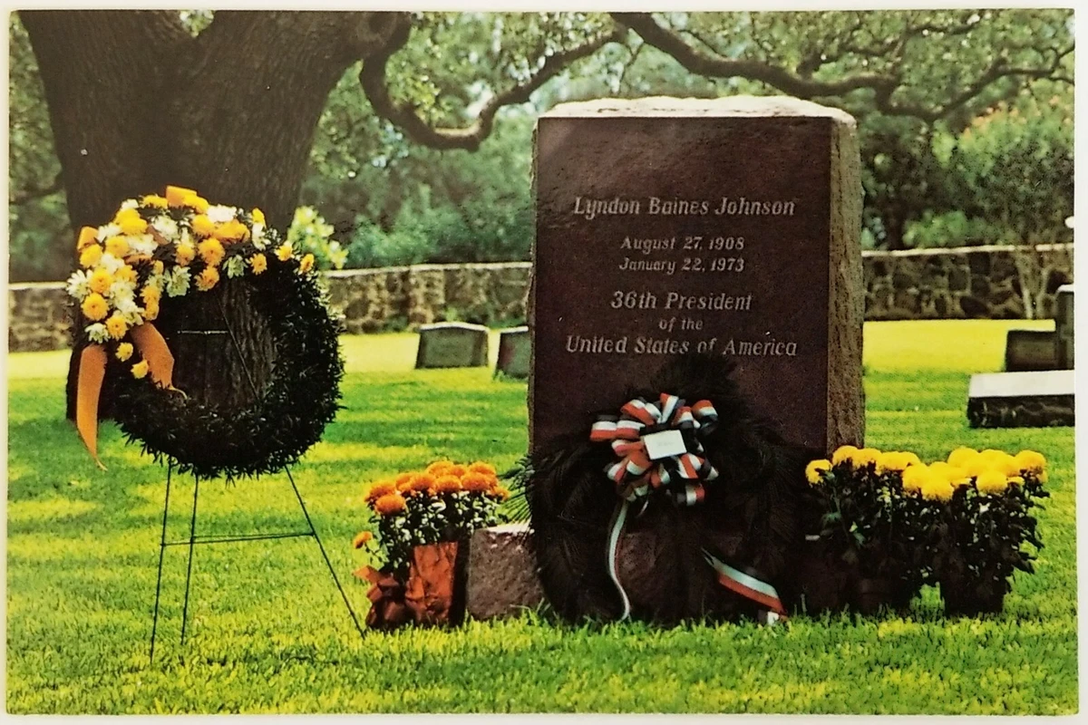 Lyndon Johnson Grave