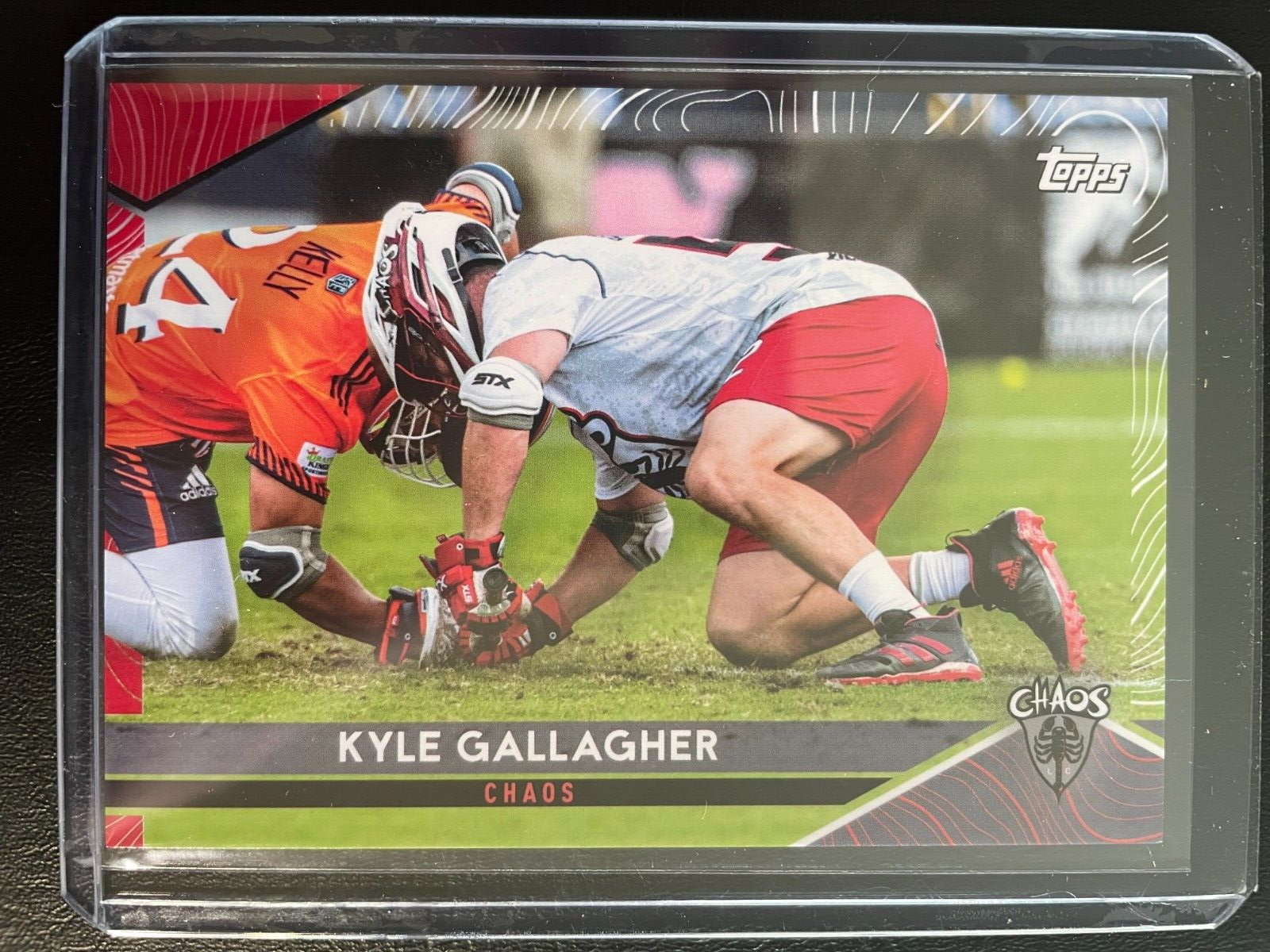 Kyle Gallagher 2022 Topps Premier Lacrosse League PLL Red Parallel Card ...
