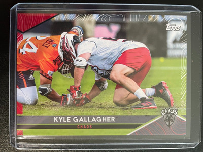 Kyle Gallagher 2022 Topps Premier Lacrosse League PLL Red Parallel Card ...