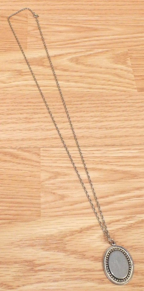 "HMJ" Monogram Charm Necklace with Pendant/Charm **READ** | eBay