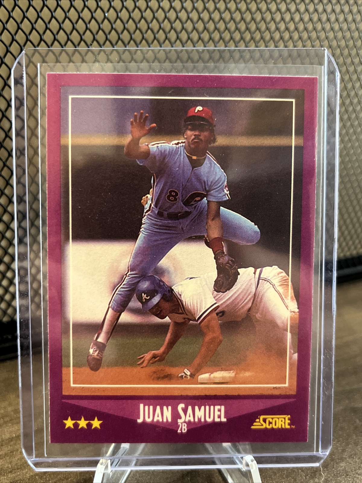 Juan Samuel 1988 Score Baseball Vintage 32 Of 660 | eBay