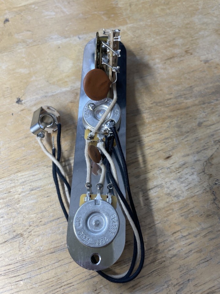 1953-1967 Style Fender Telecaster Wiring Harness 250k CTS Pots .05 .1 ...