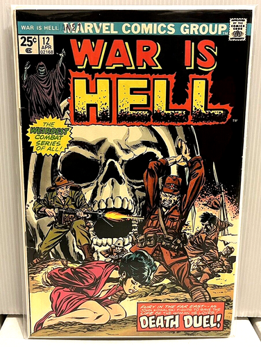 WAR IS HELL (Marvel 1975) DEATH STORYLINE BONDAGE COVER DECAP PANEL BEAUTY! | eBay