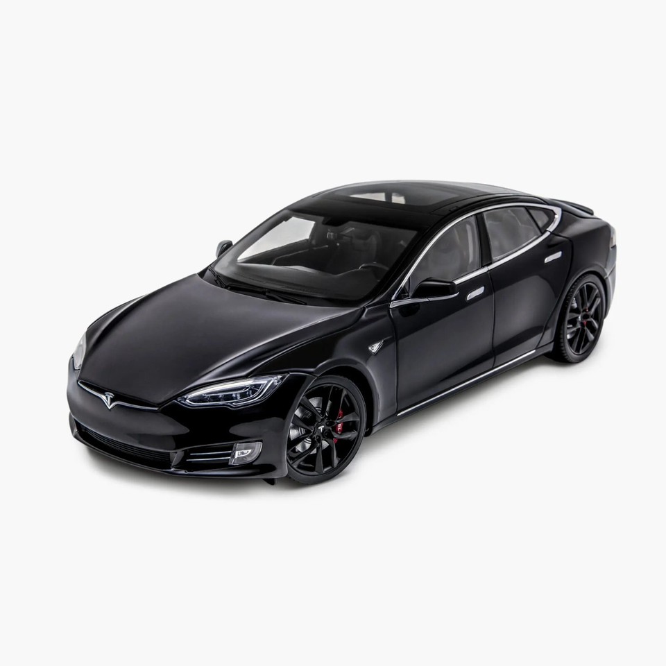 TESLA 1:18 Scale Model S Diecast Model Car 5 Colors Official Goods | eBay