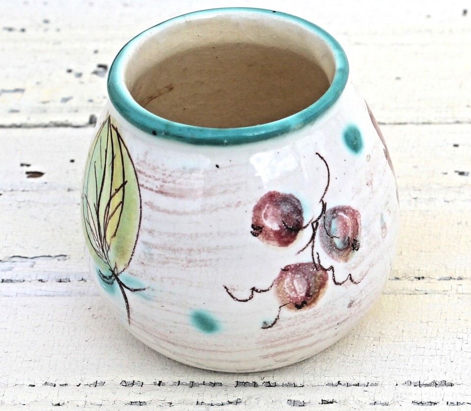 Vintage Hand Made in Germany Small Pot Jar, 2.75” tall | eBay