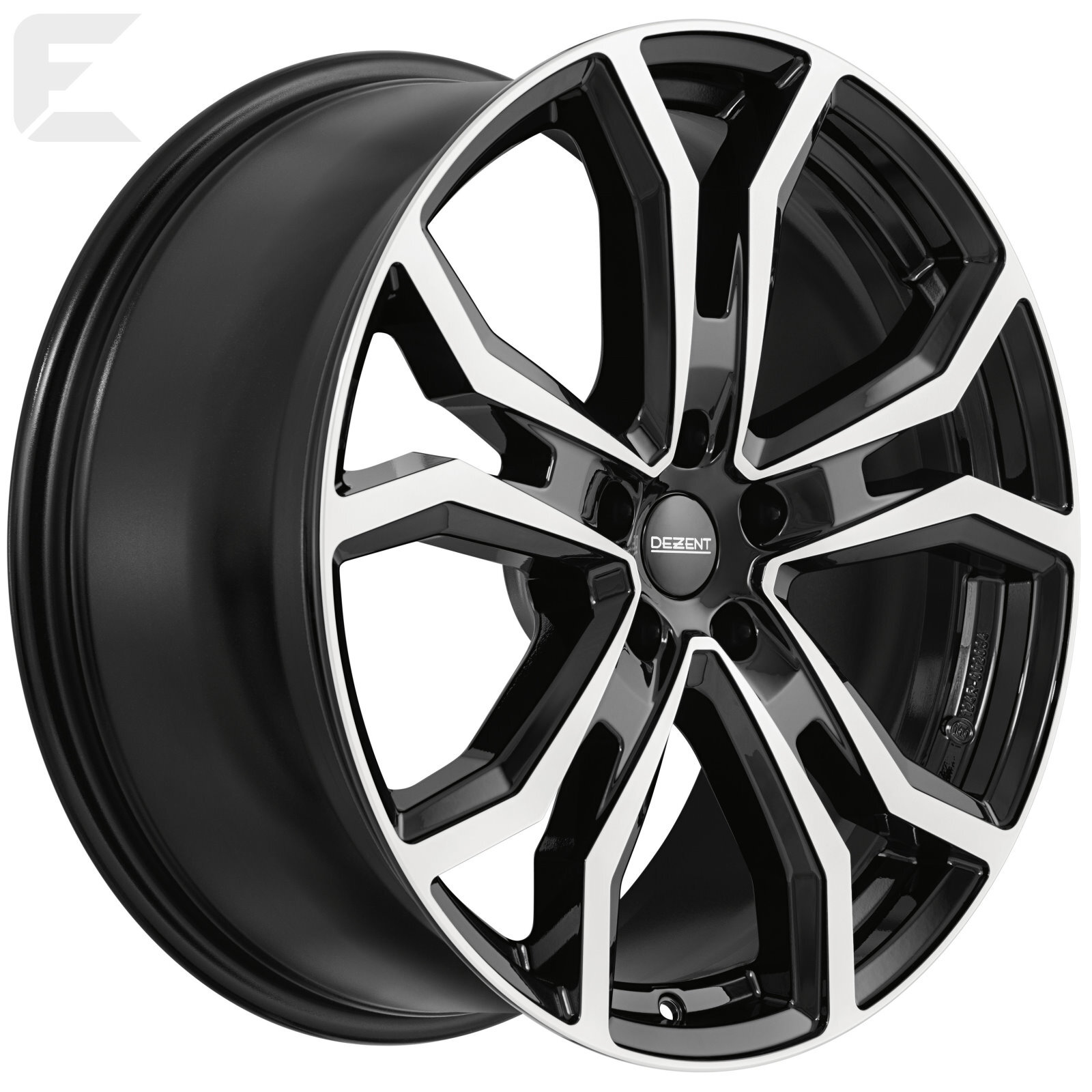 Alufelgen Satz für BMW X1 in 19 Zoll TV dark Räder 8x19 ET47 Felgen mit ...