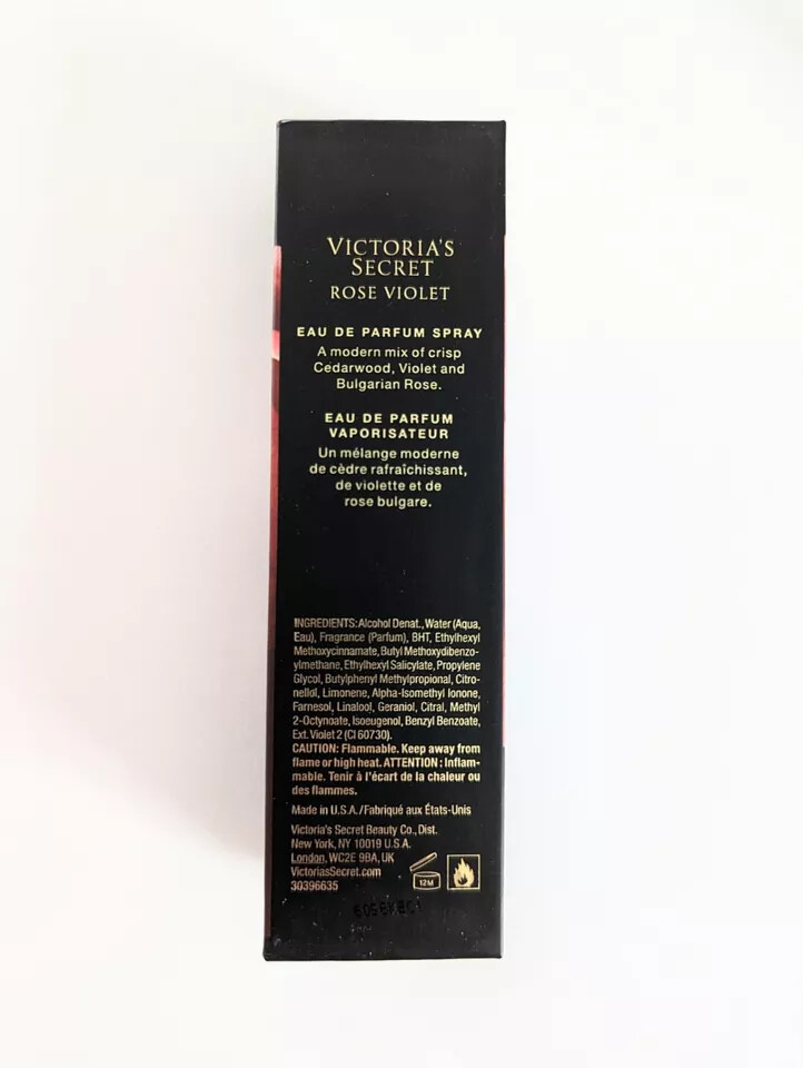 RARE! Victoria's Secret Rose Violet or Musk Perfume Travel Sprays New ...