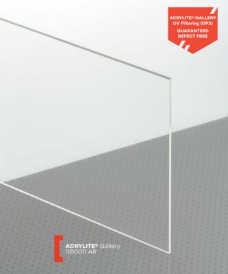 Acrylic Glass Non Glare 99% UV Protected Shatterproof Museum Display ...